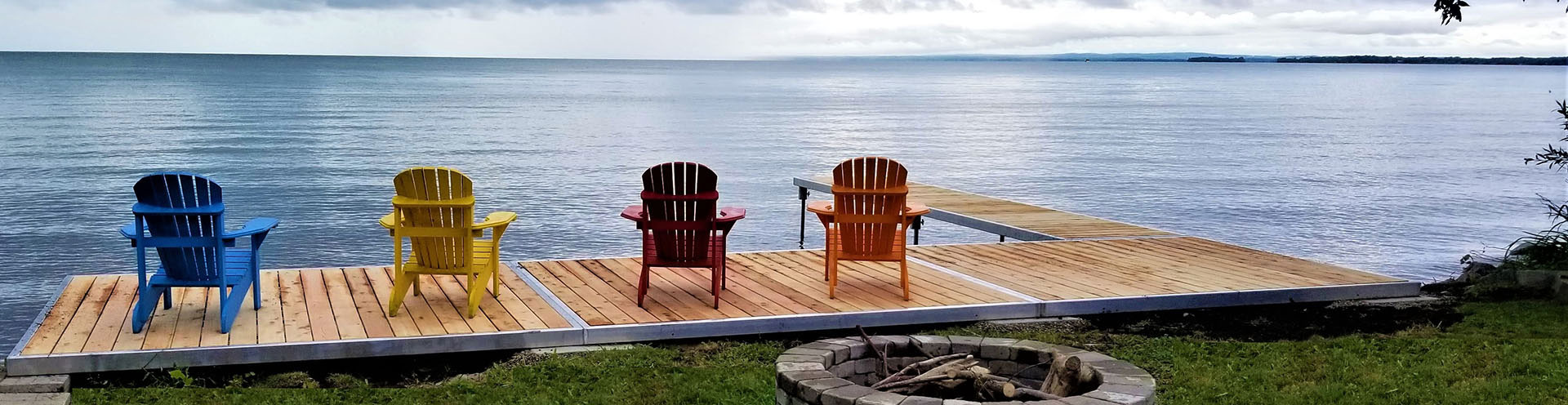 Water Entry Staircase [Aluminum | Fixed] - On The Water Designs
